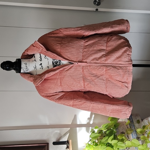 Sundance | Jackets & Coats | Sundance Florrie Corduroy Quilted Puffer ...